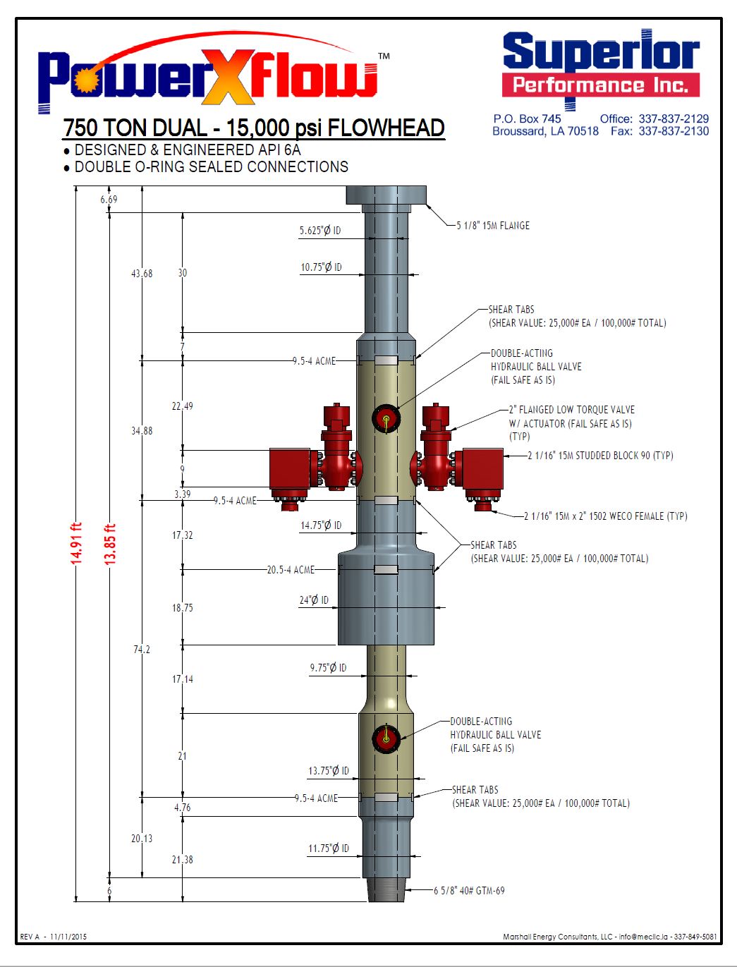 PowerXFlow 750 Ton Surface Test Tree | Superior Performance